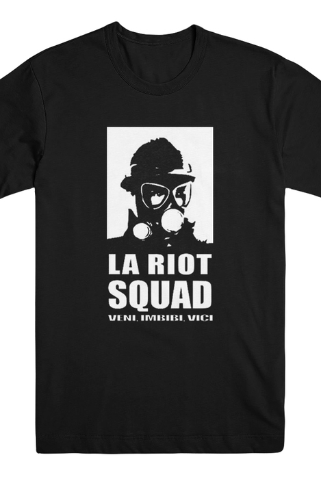 Gasmask Tee T shirt - LA Riot Squad T shirt - Online Store on District ...