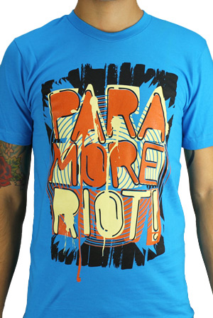 Riot! T-Shirt - Paramore T-Shirts - Online Store on District Lines