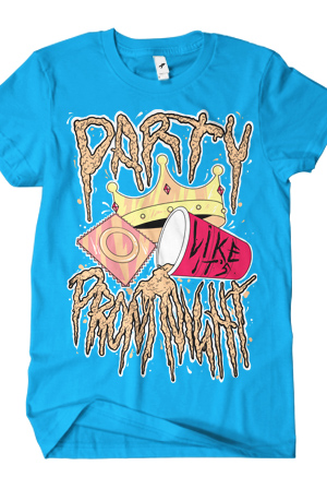 Party Like It's Prom Night T-Shirt - Jeffree Star T-Shirts - Official ...