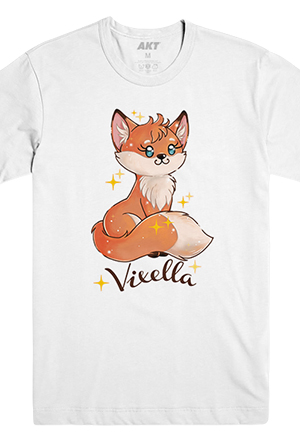 Vixella Tee (White) T-Shirt - Vixella T-Shirts - Online Store on ...